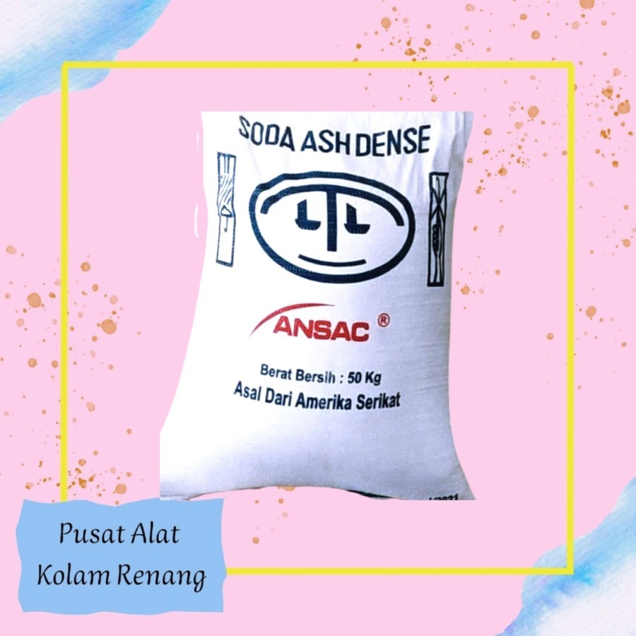 Jual Soda Ash Kolam Renang 50Kg / Soda Penjernih Air Kolam Renang ...