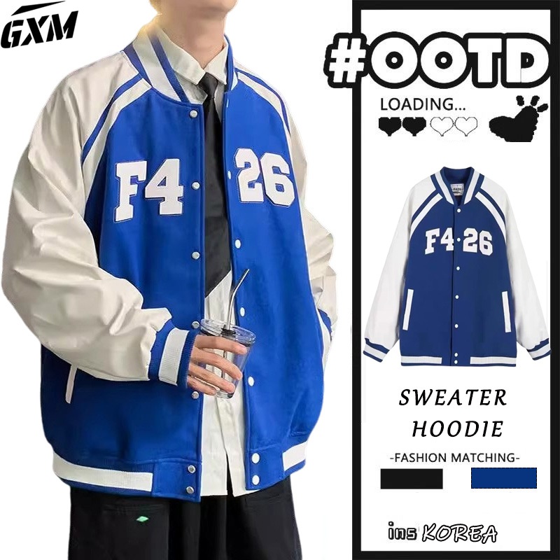 Jual Jaket Varsity Baseball Full - Jaket Varsity Cowok Cewek - Varsity ...
