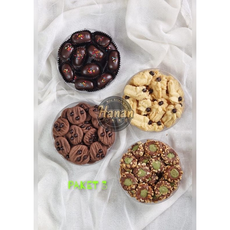 Jual KUE LEBARAN 4 IN 1 // PAKET KUE KERING | Shopee Indonesia
