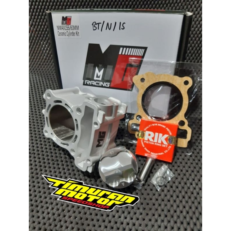 Jual CYLINDER BLOK MG RACING NMAX - AEROX 63 MM CERAMIC | Shopee Indonesia