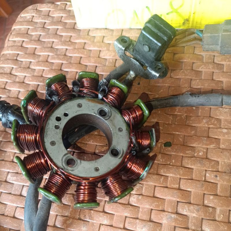 Jual Spull Pulser Minerva MX 150 : R150 VX , x road ; spul ORIGINAL ...