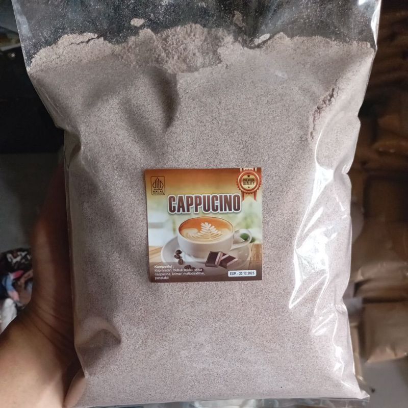Jual Capucino 1kg,capucino cincau,bubuk capcin,bubuk premium capucino ...