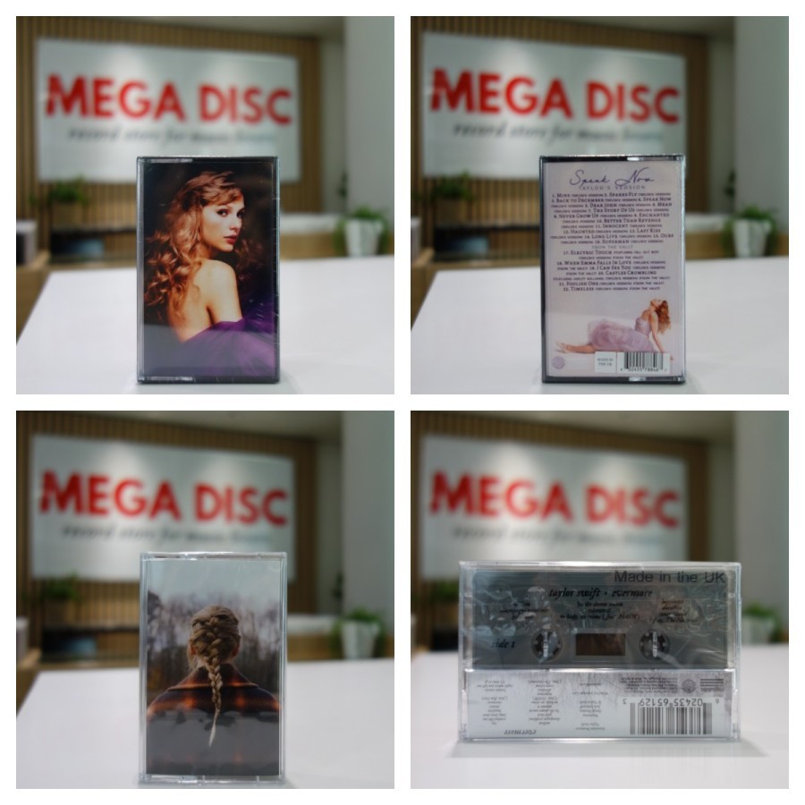 Jual Cassette Tape Taylor Swift Album - Cek Varian / Barcode Pita Kaset ...
