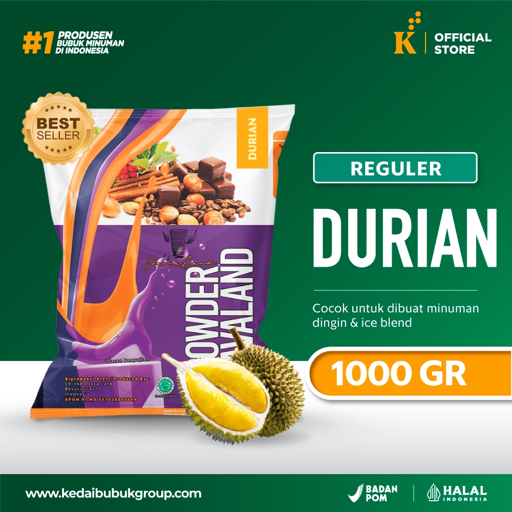 Jual Bubuk Minuman rasa Durian 1 kg - Javaland | Shopee Indonesia