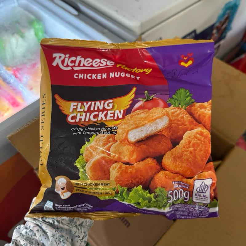 Jual Richeese flying chicken 500gr | Shopee Indonesia
