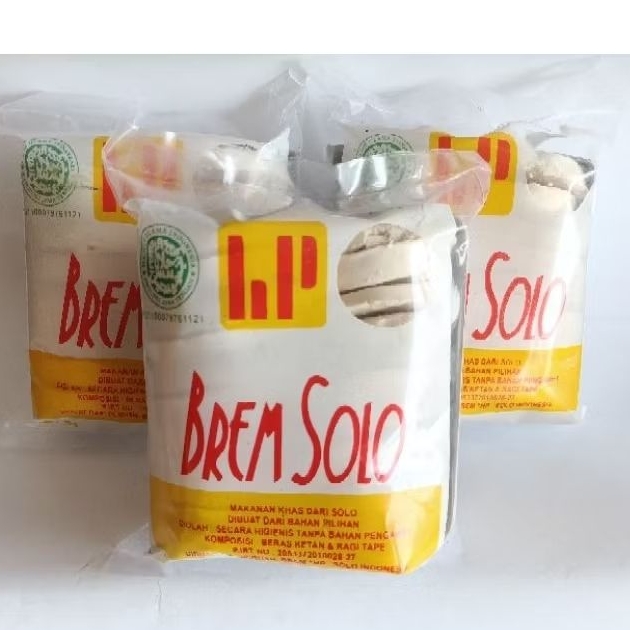 Jual Brem Khas Solo Bulat Putih Rasa Original 95g Cemilan Tradisional ...