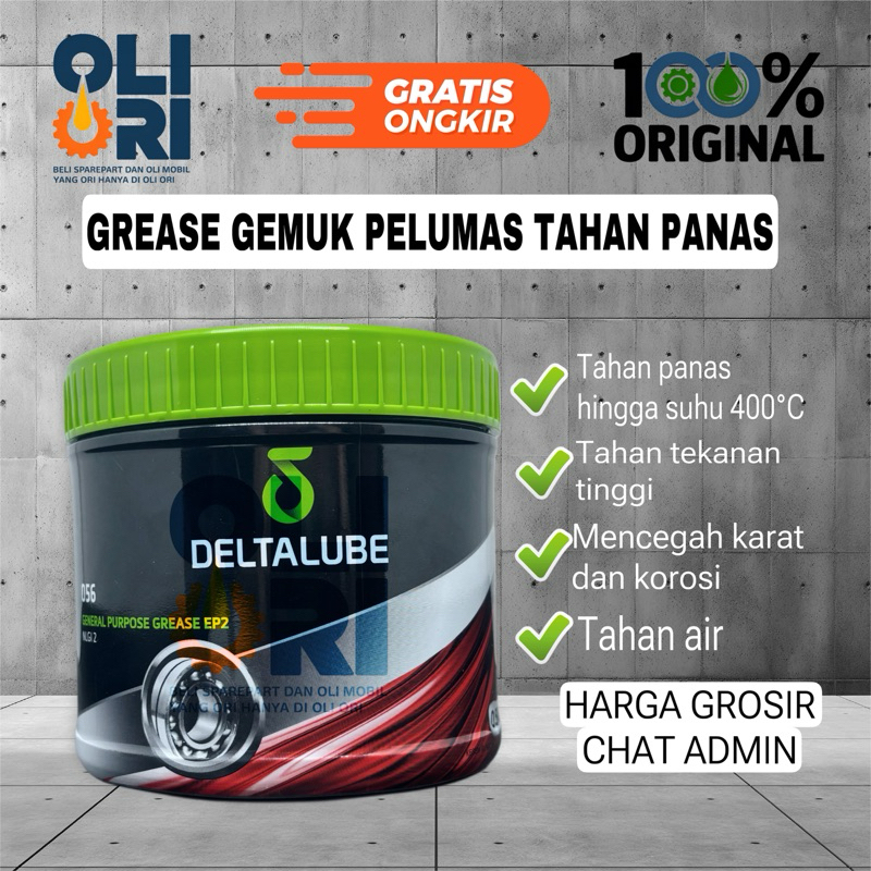 Jual Gemuk Stempet Pelumas Grease DELTALUBE General Purpose Grease 056 ...