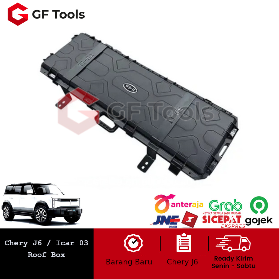 Jual Chery J6 Roof Box Tempat Penyimpanan Atap Mobil | Shopee Indonesia