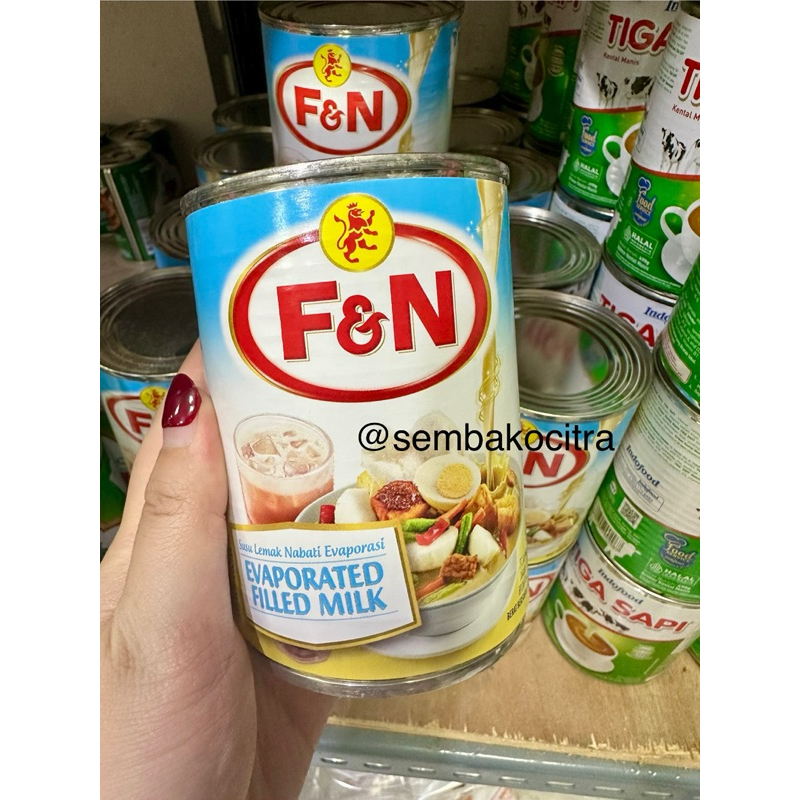Jual Susu FN F&N Susu Evaporasi / Evaporated Milks 380gram | Shopee ...