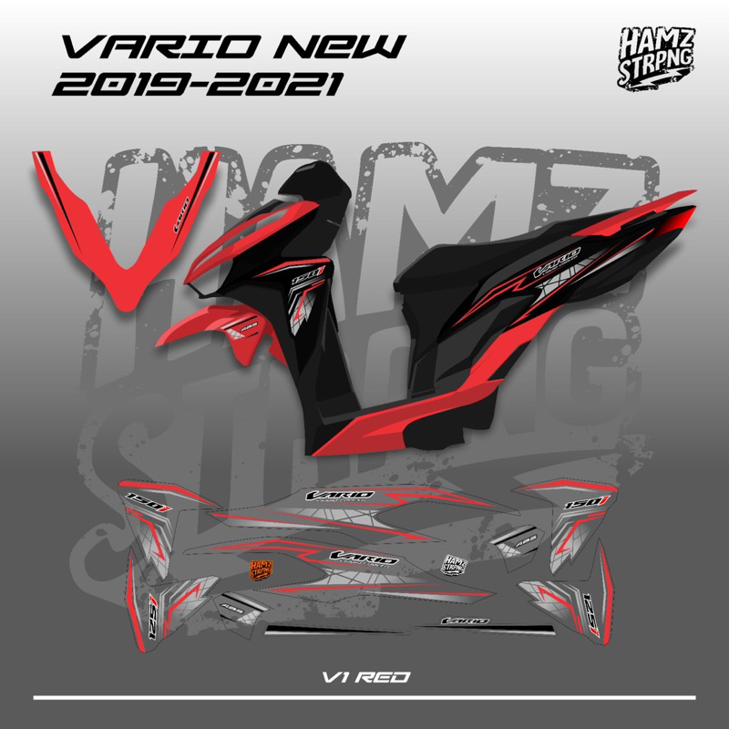 Jual Striping Transparan Vario Led New Gen 1 2019-2021 Vietnam Style ...