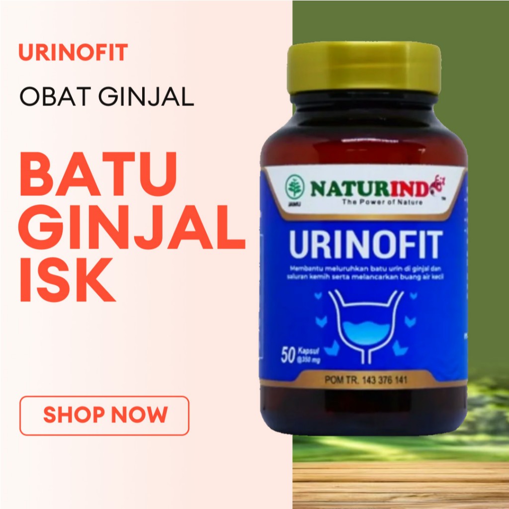 Jual Obat Batu Ginjal Pereda Infeksi Saluran Kemih ISK Urinofit | Shopee Indonesia