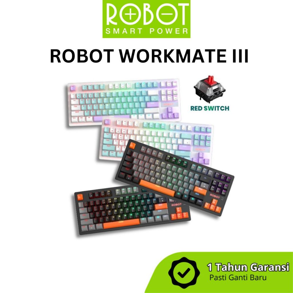 Jual ROBOT workmate III Keyboard Gaming Mechanical Black Myth Wukong 78 ...