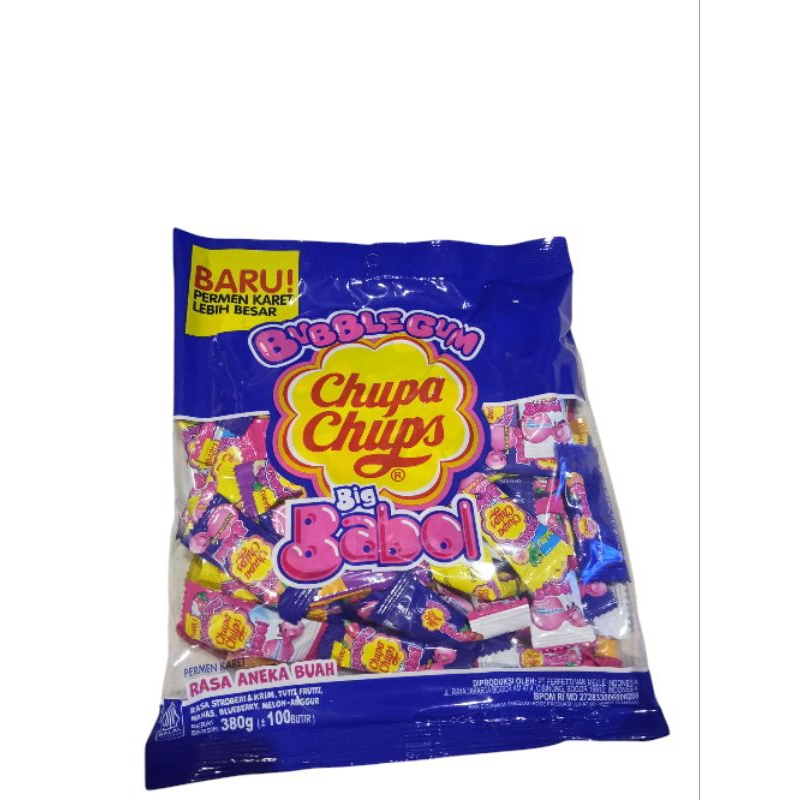 Jual Chupa Chups Bubble Gum Big Babol [100 butir] | Shopee Indonesia