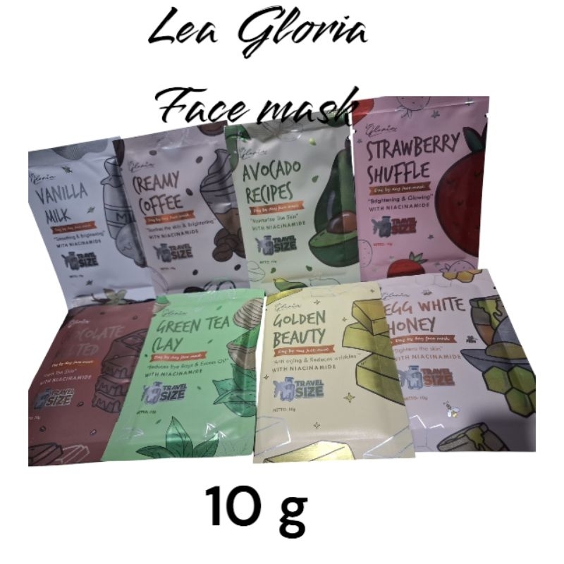 Jual (BPOM) Lea Gloria Face Mask 10g | Shopee Indonesia