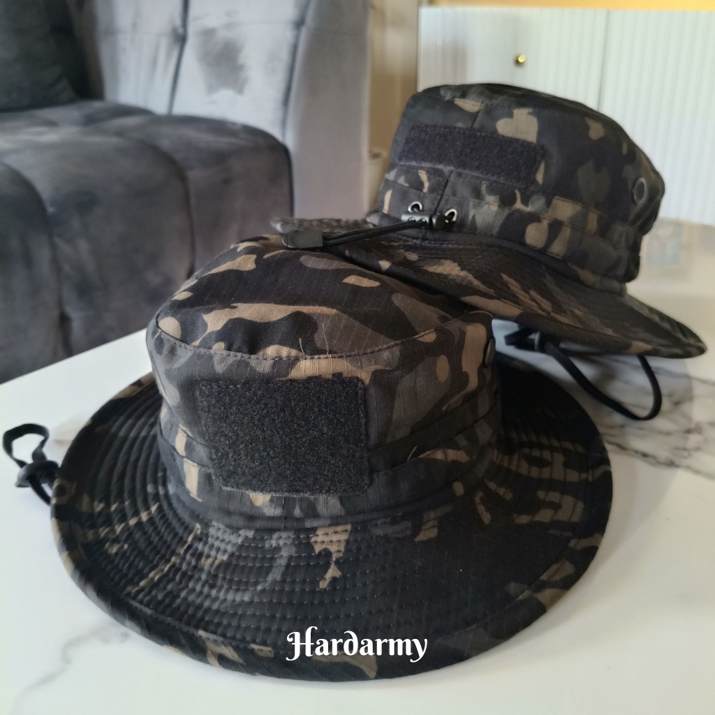 Jual Terbaru// Topi Rimba loreng multicamb// topi rimba loreng // Topi ...