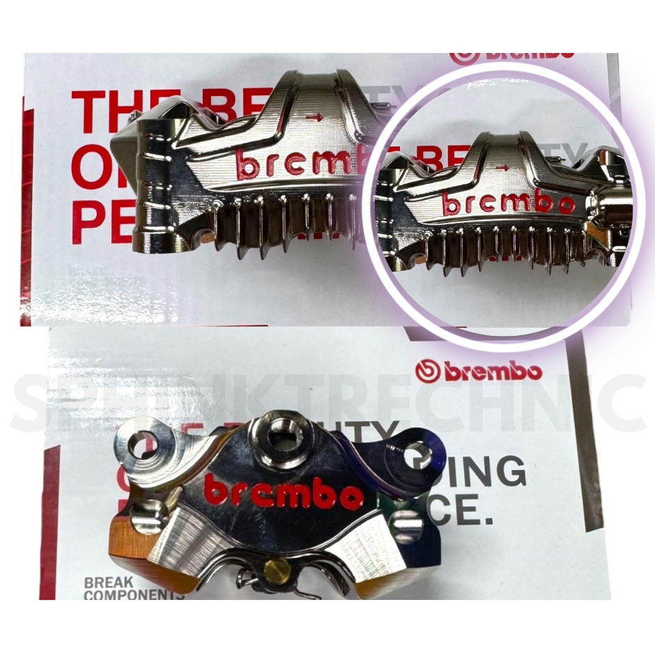 Jual Kaliper Bremb0 Brcmbo 2P & GP4LM Nikel Pitch 100mm Grade Original Material 7075 T7 Grade ...