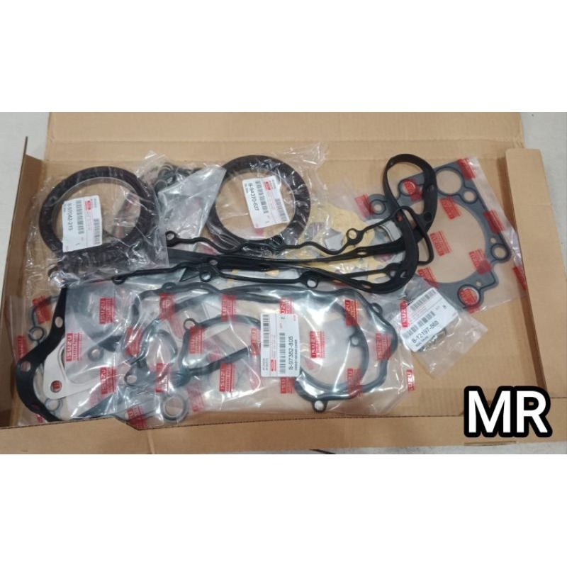 Jual NKR71 packing gasket set o/h engine paking pack pak top full turun mesin isuzu NKR 71 ...