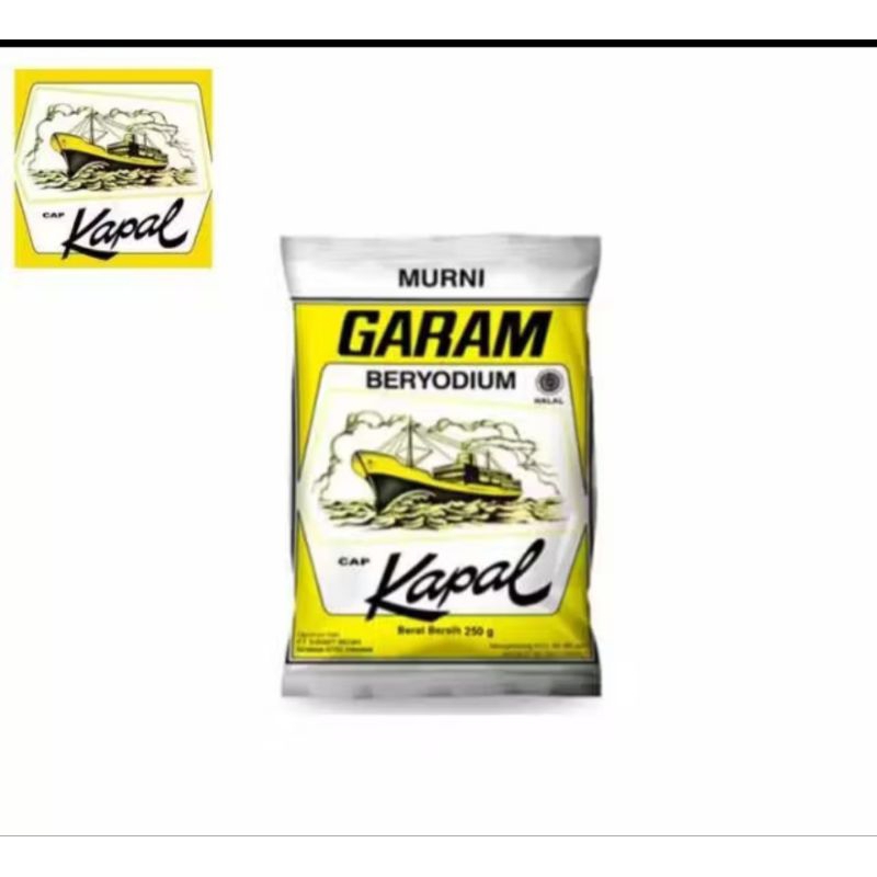 Jual Garam Kapal Yodium 250 Gr | Shopee Indonesia