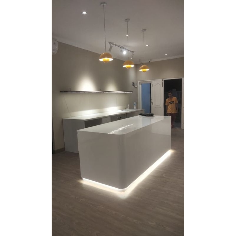 Jual Meja Counter Custom/Interior Cafe/Booth Cafe/Booth Stand/Meja ...