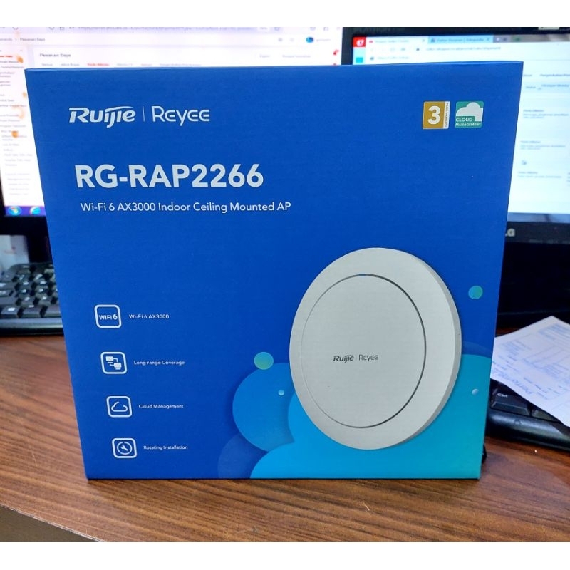 Jual Ruijie Reyee RG-RAP2266 Wifi6 AX300 Acces point indor | Shopee ...