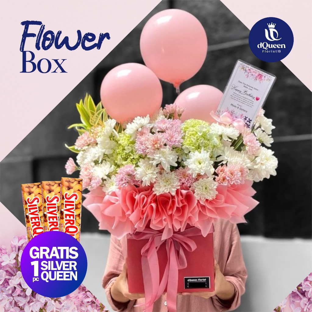 Jual BUNGA BOX 1521 / BUNGA CONGRATULATION / BUNGA HAPPY BIRTHDAY ...