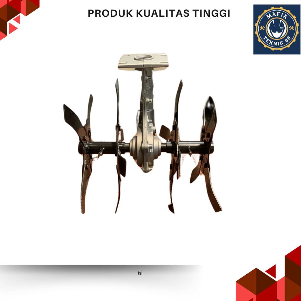 Jual TIGER MINI TILLER HEAD Head Weeder Weeding Kepala Mata Bajak Sawh ...