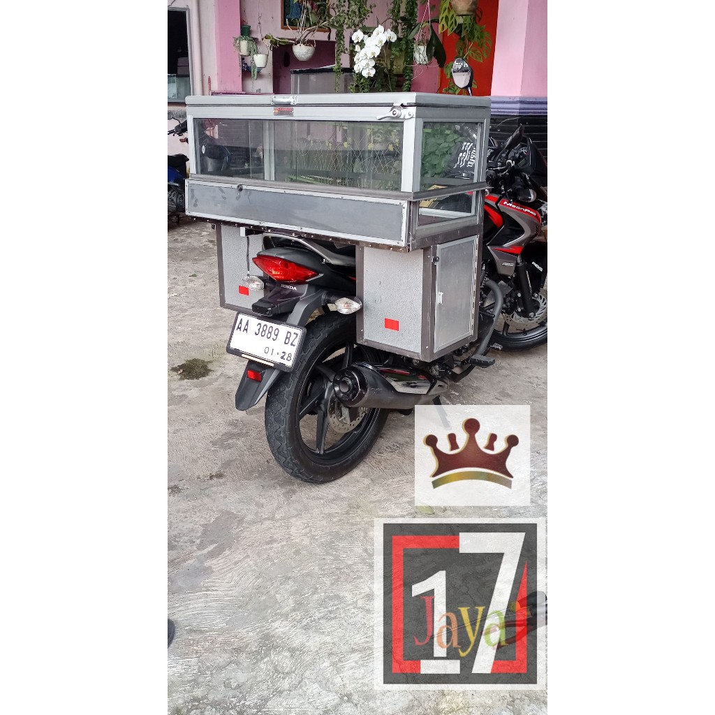 Jual BOOTH ETALASE BUAH - GEROBAK MOTOR | Shopee Indonesia