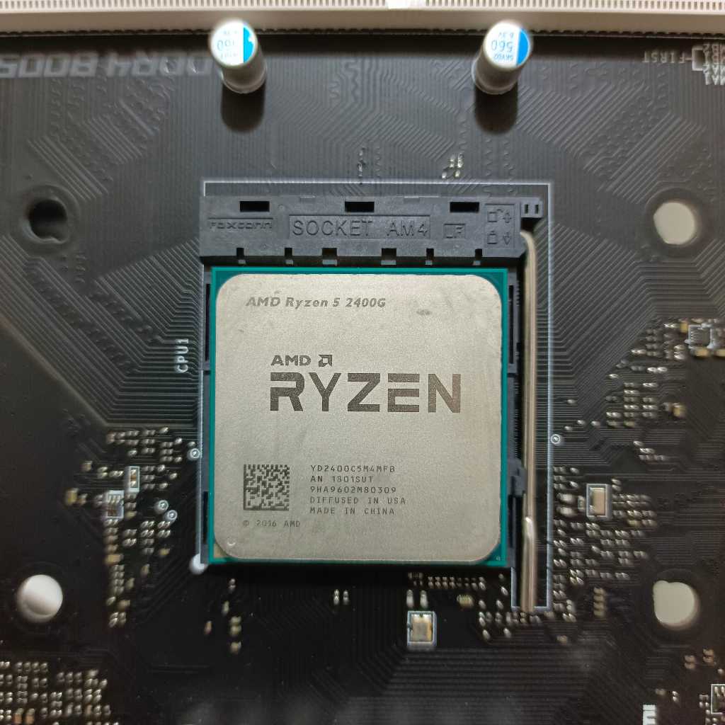 Jual CPU PROCESSOR AMD RYZEN 5 2400G 4CORE 8THREADS RADEON RX VEGA 11 ...