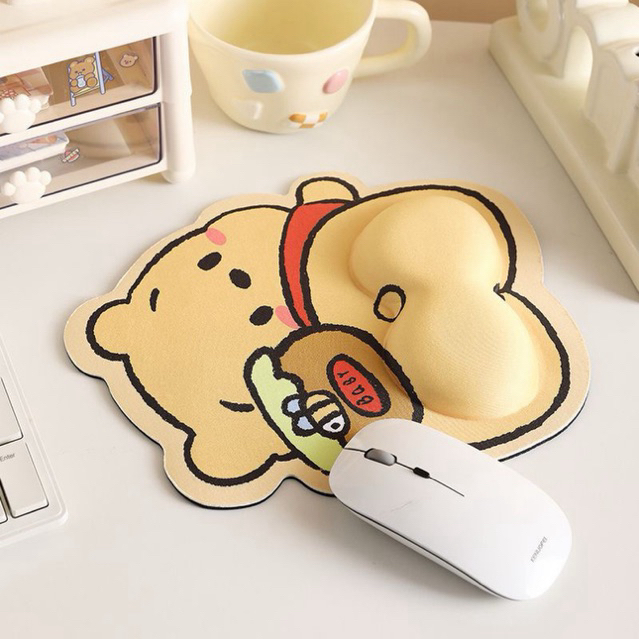 Jual Kyeoptaa | Mouse Pad Winnie The Pooh Squishy Butt Character Hand ...