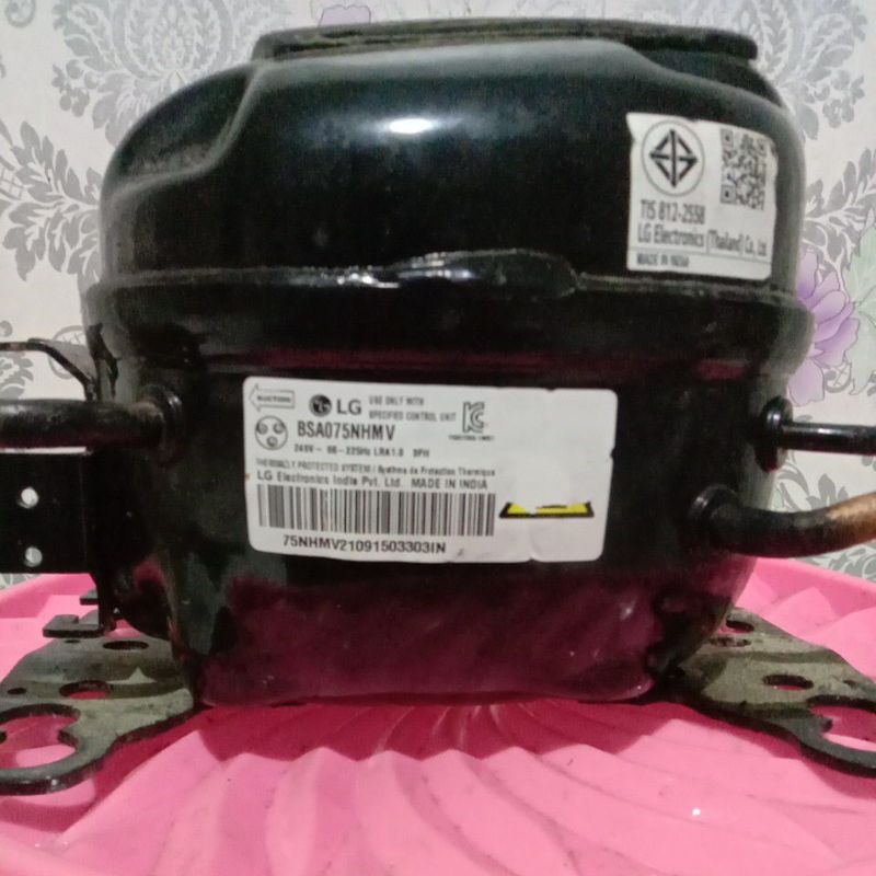 Jual kompresor kulkas inverter 2 pintu jumbo 1/5 copotan | Shopee Indonesia