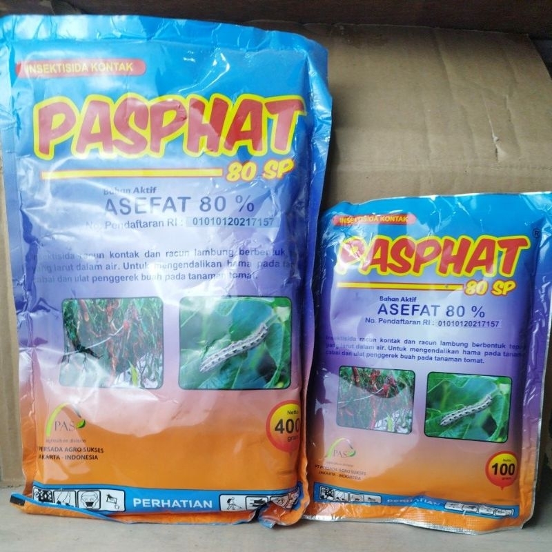 Jual Insektisida sistemik PASPHAT 80 SP ASEFAT BASMI ULAT SAMPAI TELUR ...