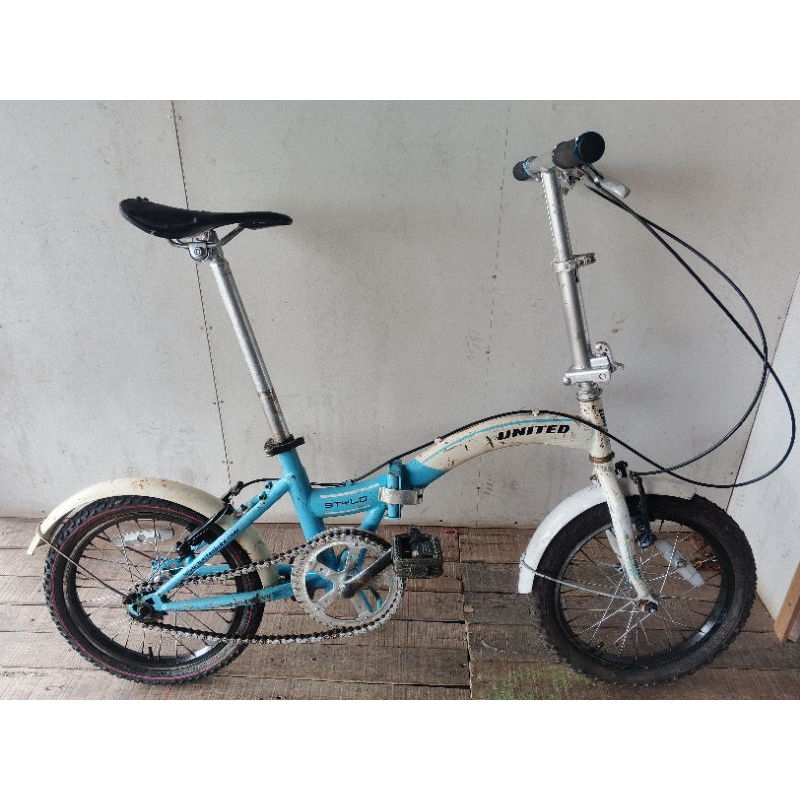 Jual Sepeda lipat bekas united stylo 16" | Shopee Indonesia