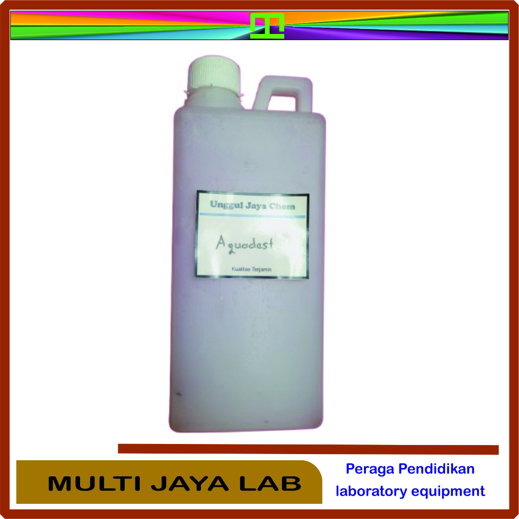 Jual Aquadest air suling / aqua pure / air murni 1 liter | Shopee Indonesia