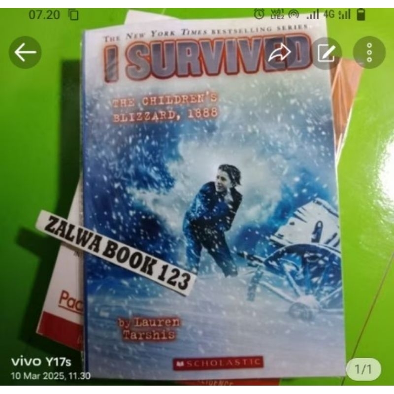 Jual Buku i Survived the Children's Blizzard | Shopee Indonesia