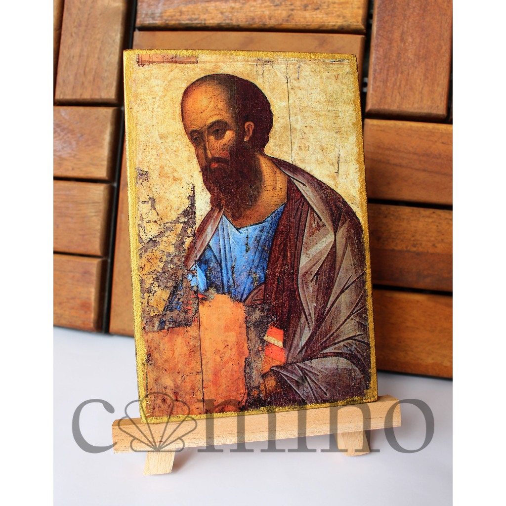 Jual Ikon Rasul Paulus | Peter Paul | Kayu Asli Apostle Kristen Katolik ...