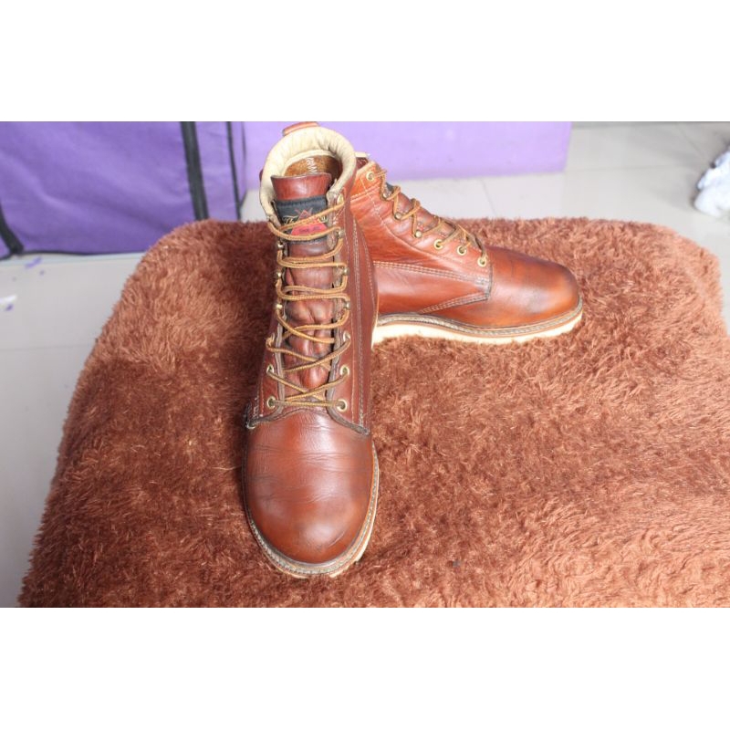 Jual Sepatu hari raya mewah" Thorogood boot high" Kulit upper ganas ...