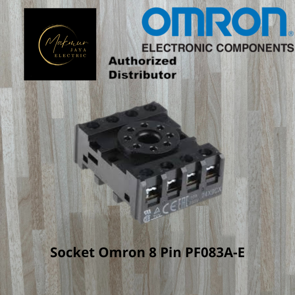 Jual Socket Omron 8 Pin Pf083a E Base Relay 8 Pin Omron Pf083a E Soket Timer And Relay Omron