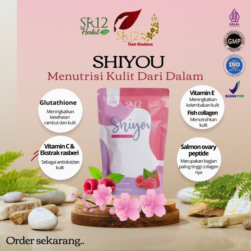 Jual SR12 STORE / SHIYOU COLLAGEN/ MINUMAN COLLAGEN RASA RASBERI | Shopee Indonesia