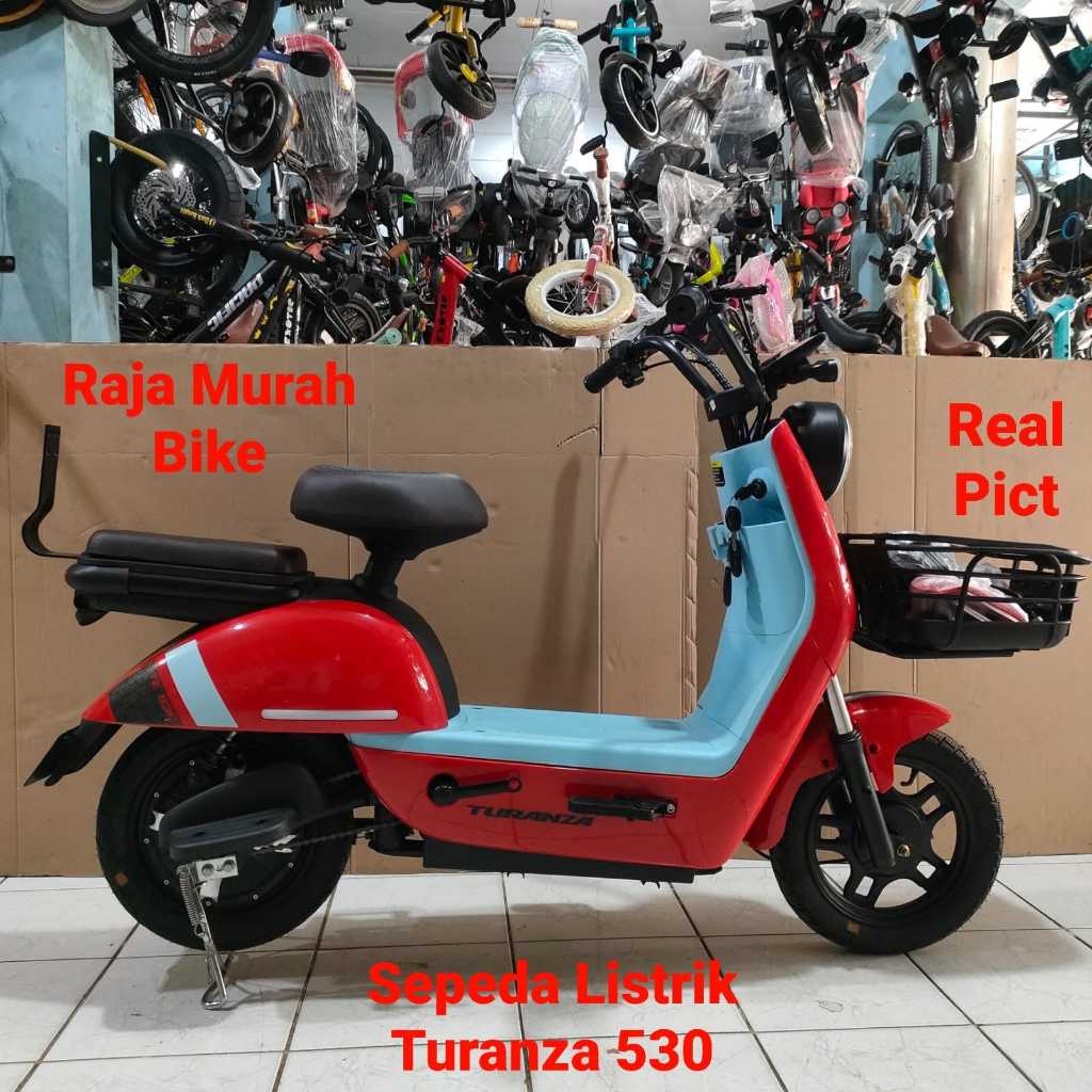 Jual Sepeda Listrik Turanza TE 530 Bergaransi Resmi Sepeda Listrik E Bike Turanza TE 530 ...