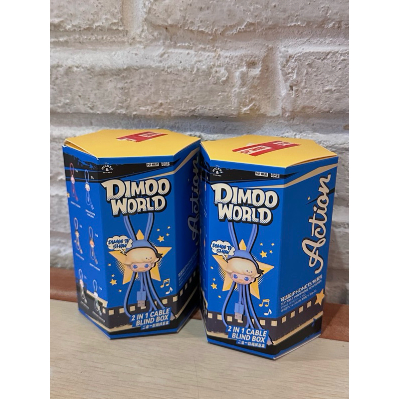 Jual [READY‼️] POP MART DIMOO WORLD X DISNEY 2 in 1 CABLE LIGHTNING AND ...