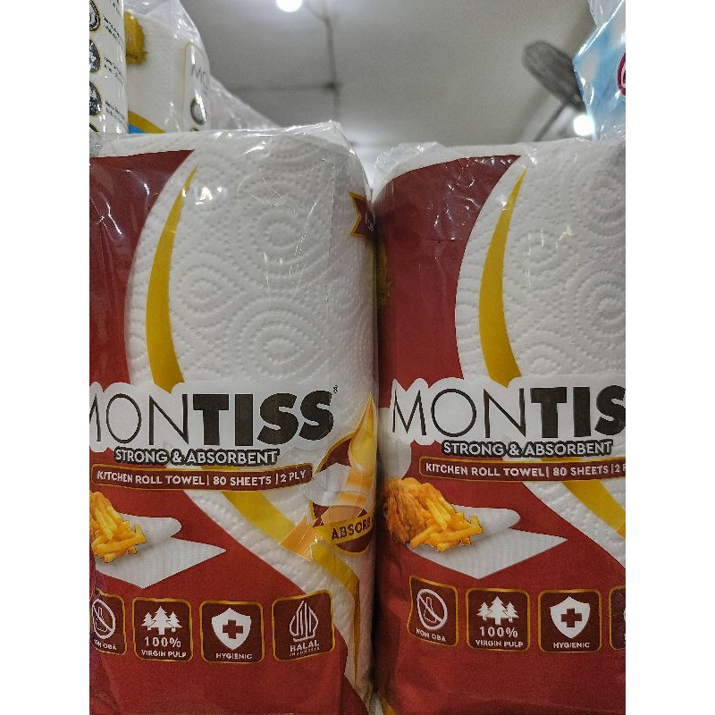 Jual Montiss Kitchen Towel (1 Roll 80's) | Shopee Indonesia