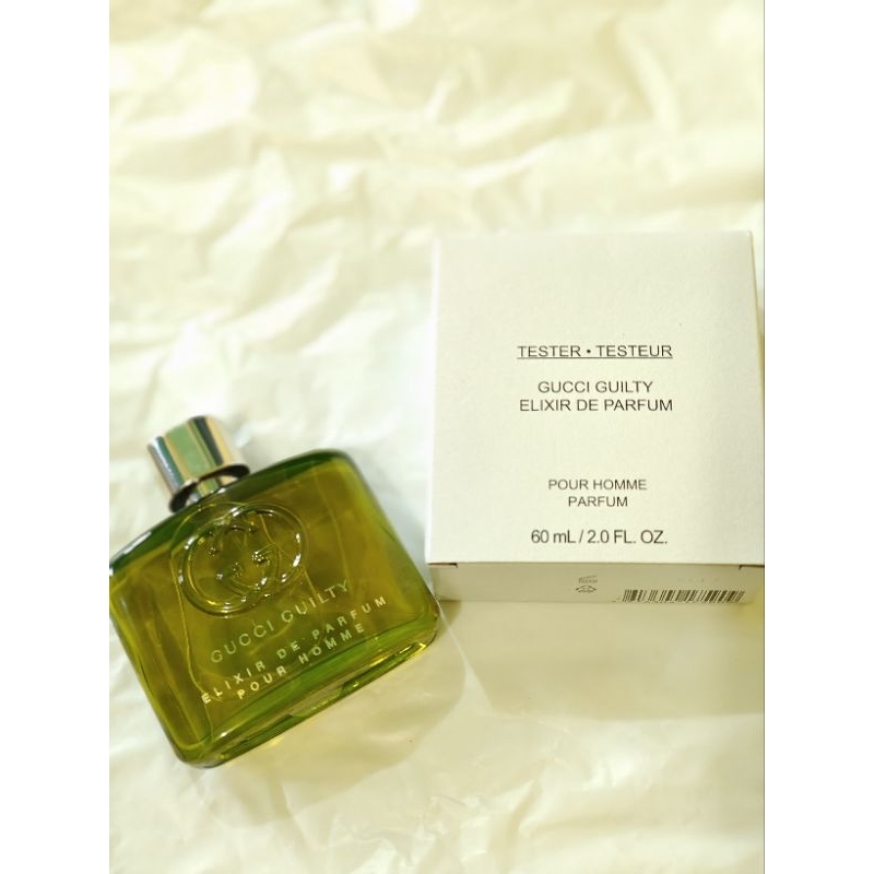 Jual Gucci Guilty Elixir Pour Homme 60ml Tester (Pre Order) | Shopee ...