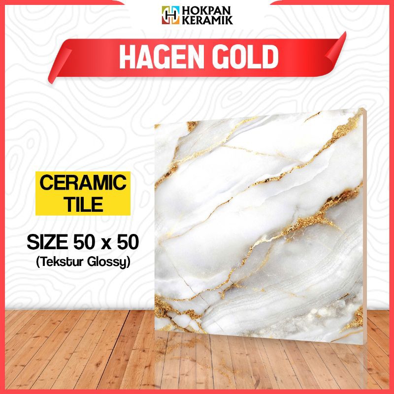 Jual KERAMIK UKURAN 50X50 HAGEN GOLD (BACA DESKRIPSI!!!) | Shopee Indonesia
