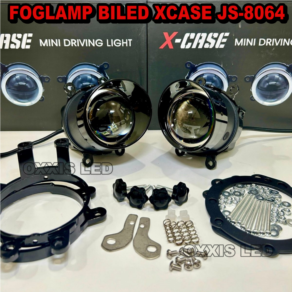 Jual Lampu biled foglamp led biled xcase js-8064 3 warna devil free ...