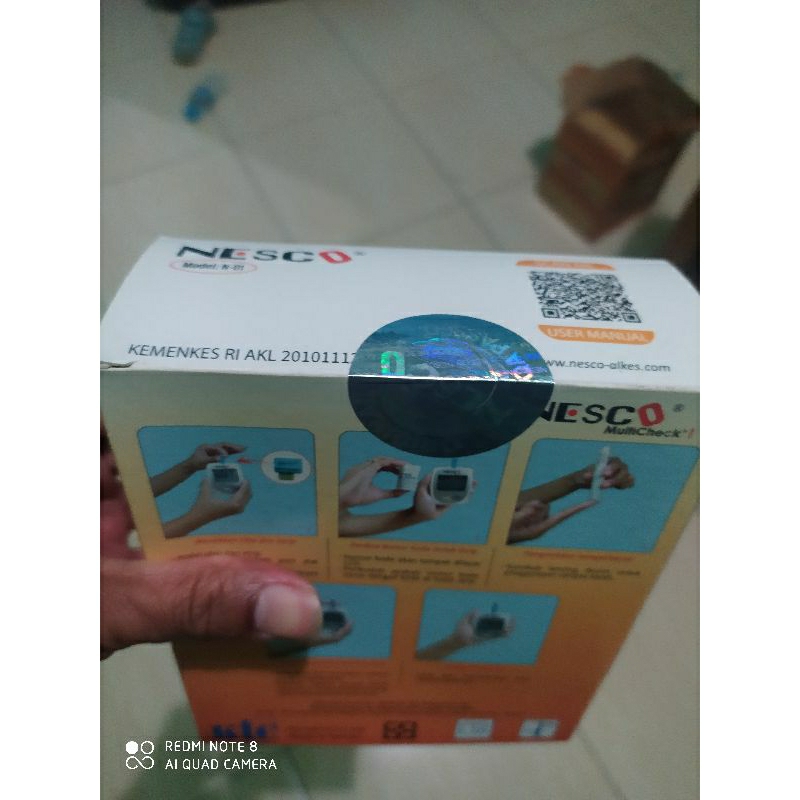 Jual (COD) ALAT GCU NESCO 3 in 1 Multicheck GULA, KOLESTEROL, ASAN URAT / ALAT GCU NESCO 3 in 1 ...