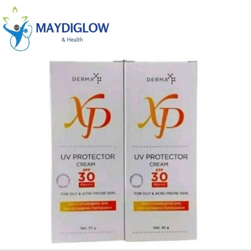 Jual Derma XP Sunscreen UV Protector Cream SPF 30 for Oily Skin & Acne ...