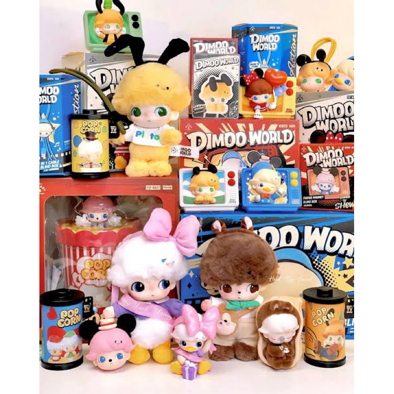 Jual [READY STOCK BISA GOSEND] Dimoo x Disney Plushie ORIGINAL POP MART ...