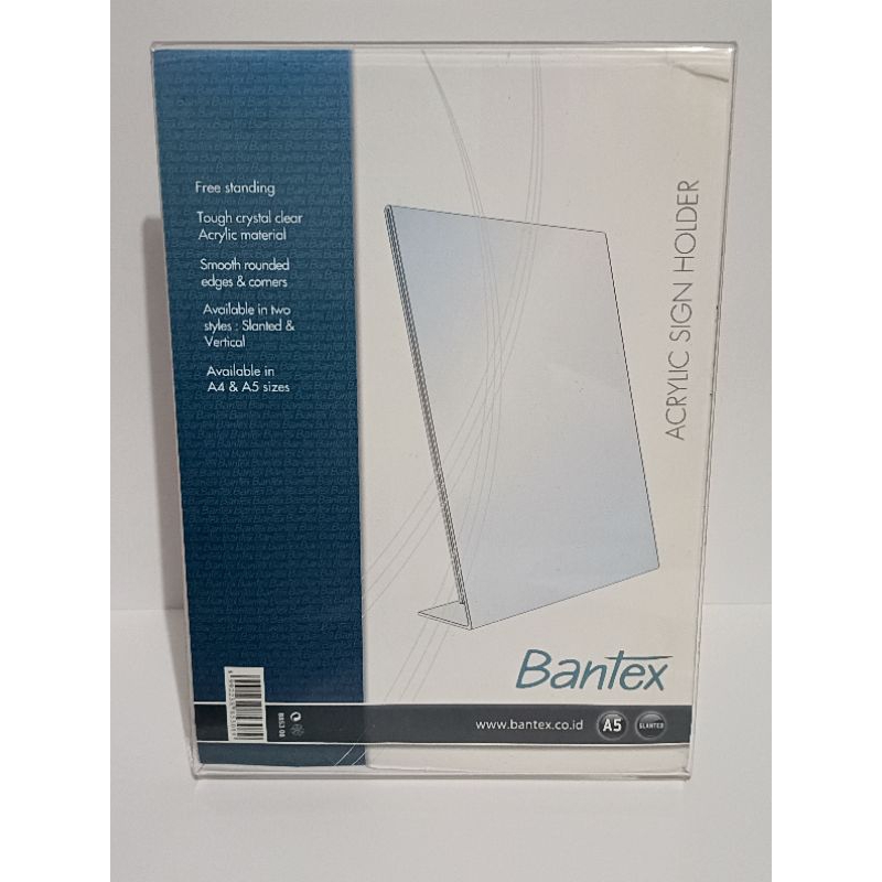 Jual Holding Display Sign Holder Tempat Brosur Acrylic Akrilik A5 ...