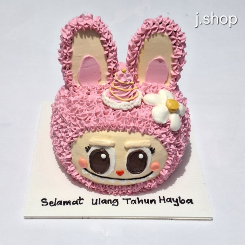 Jual LABUBU 3D CAKE | KUE ULANG TAHUN | CUSTOM WARNA | BIRTHDAY CAKE JAKARTA | Shopee Indonesia