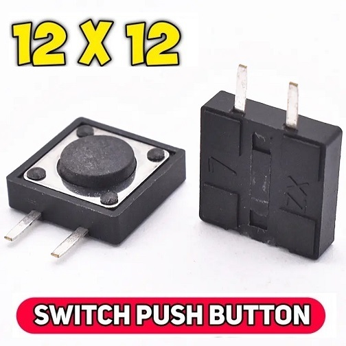 Jual 5 Pcs PCB Momentary Tactile Tact Switch 12x12 5mm Push Button ...